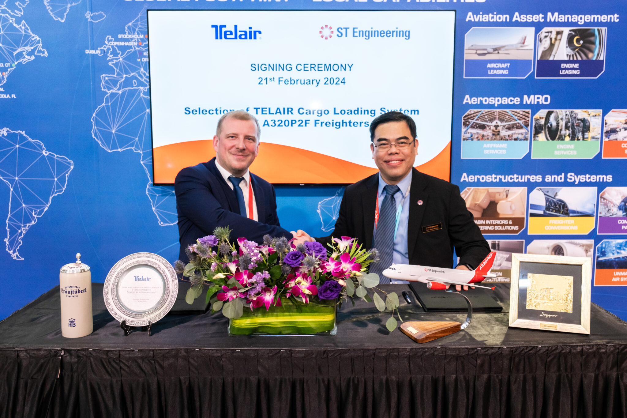 NEW ORDERS FOR TELAIR A320 CARGO LOADING SYSTEM